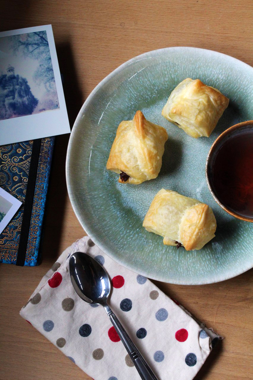 Mini-pains au chocolat rapides, recette - Vegan Pratique