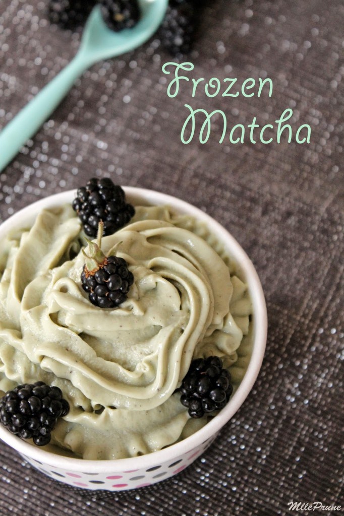 Frozen matcha vegan, recette - Vegan Pratique