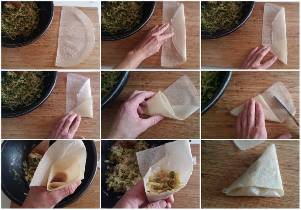 Samoussa aux légumes, recette - Vegan Pratique